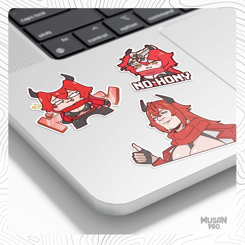 NIKKE Sticker - RED HOOD Collection - Musan - Meme - Fan Merch | Shopee ...