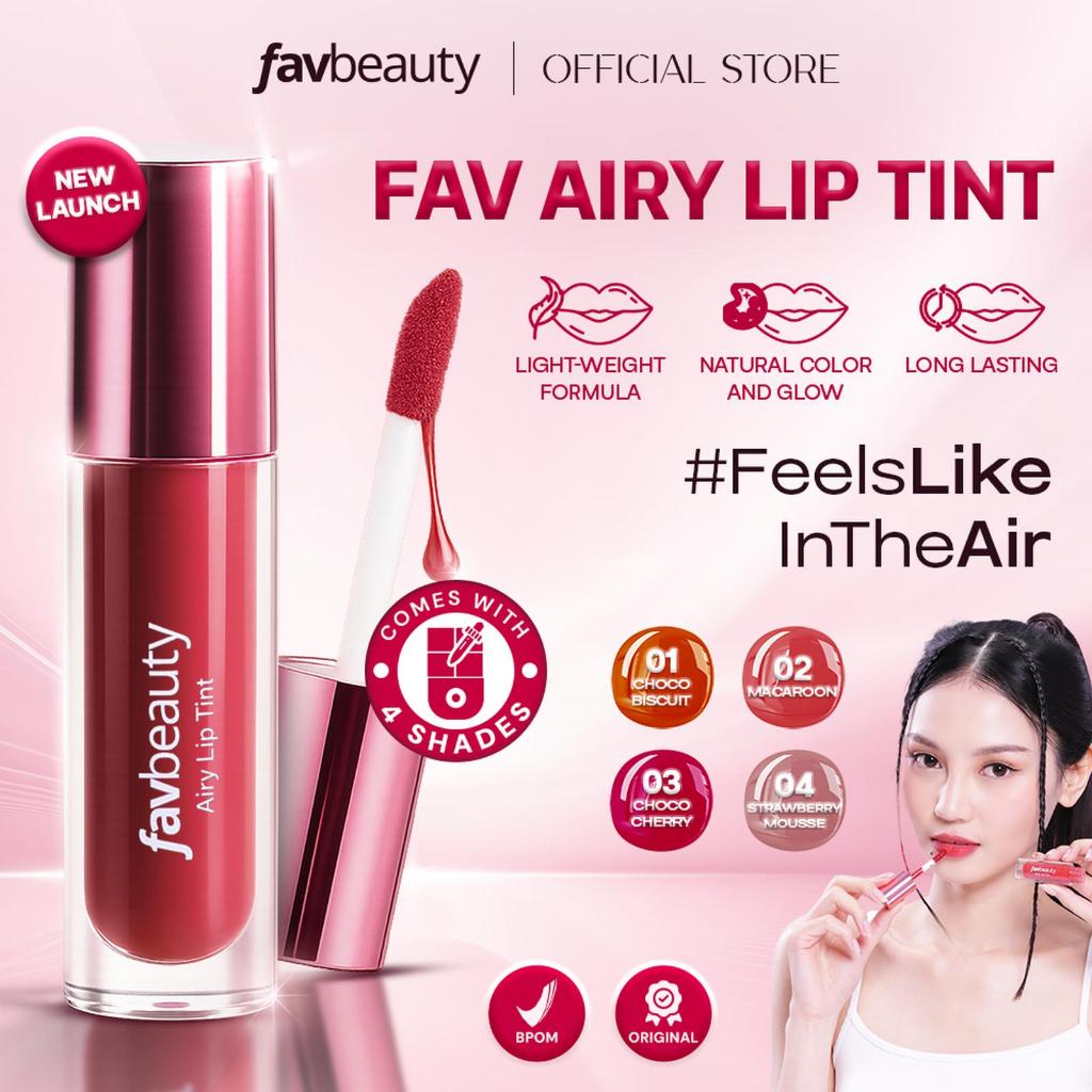 Fav Beauty Airy Lip Tint | Shopee Singapore