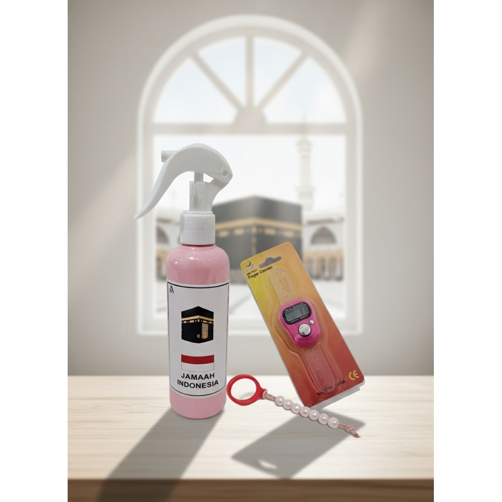 Ablution spray bottle package, tawaf prayer beads and digital prayer ...