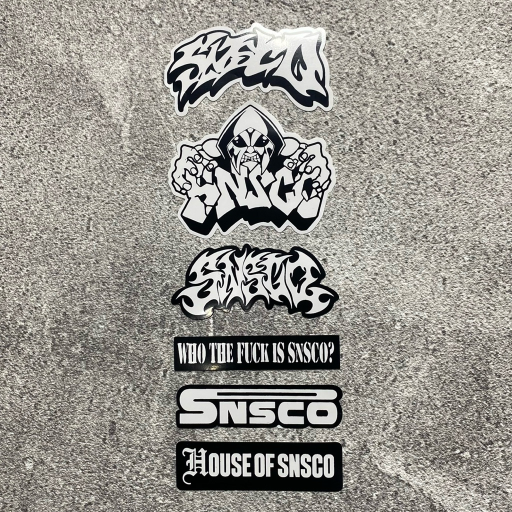 SNSCO STICKER PACK (CONTENTS 6 & CONTENTS 7) | Shopee Singapore