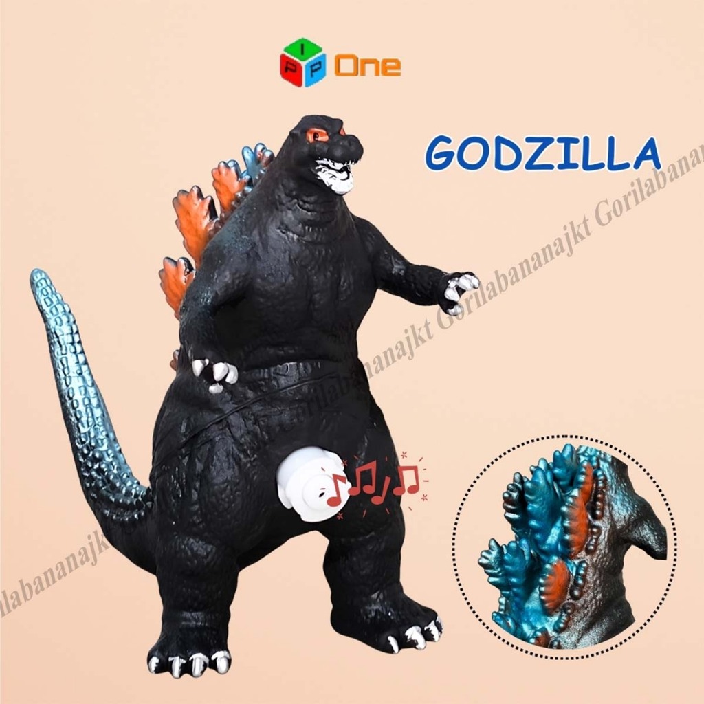 Roaring Godzilla Monster Godzilla Action Figure Rubber Material Toy ...