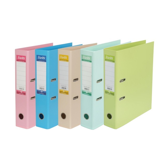 Bantex Folder 5 Cm F4 Folio/ PASTEL Color #1466 (PCS) | Shopee Singapore