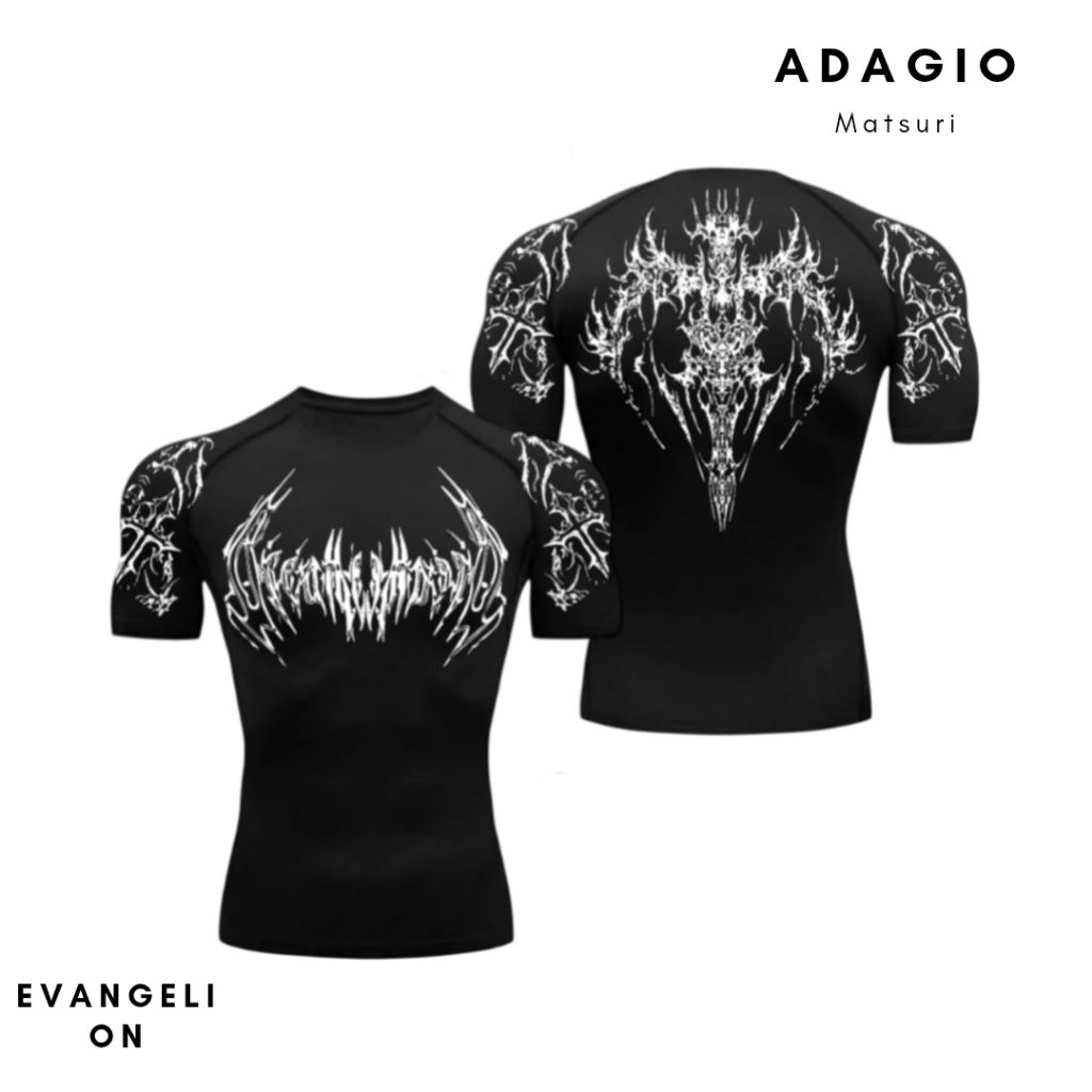 Adagiomatsuri Breathe Divinity Evangelion | Premium Spandex Compression ...
