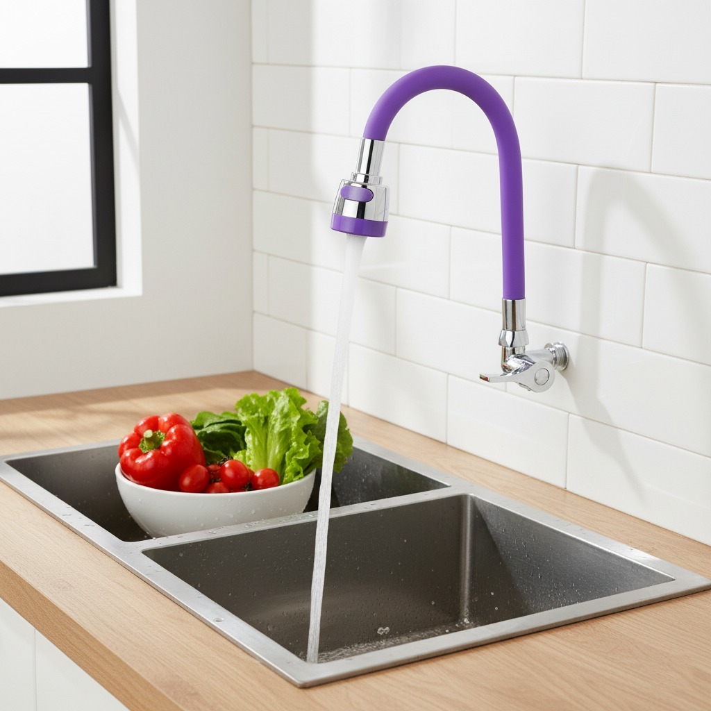 (KIM) Flexible Neck Dishwashing Faucet Kitchen Faucet Flexible ...