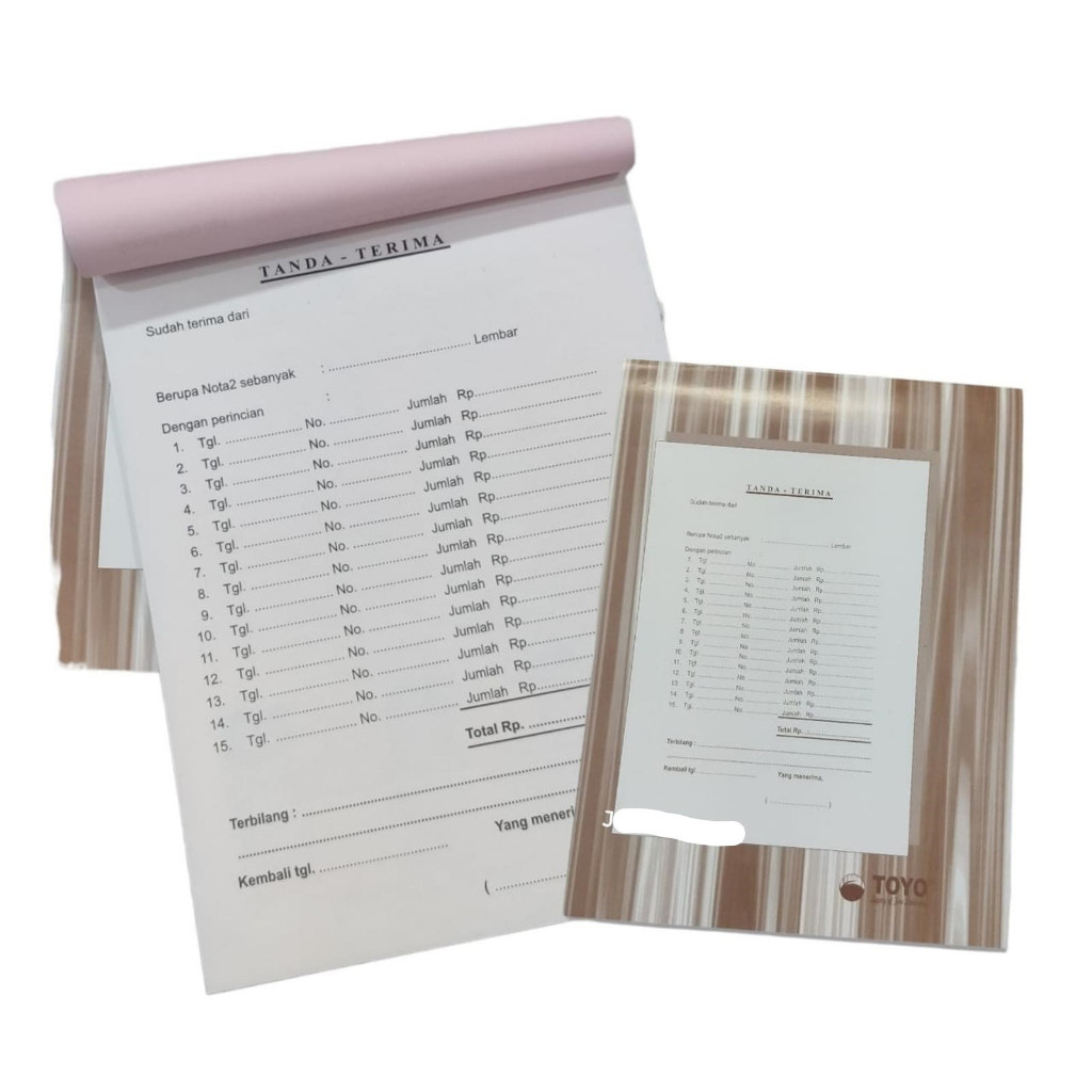 NCR 2-Ply Non-Carbon NCR Receipt Receipt Book 25 sets A5 | Shopee Singapore