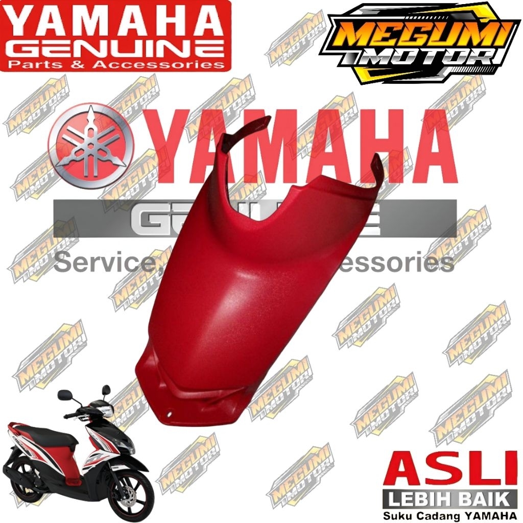 MESIN MERAH ENGINE COVER UNDER SEAT MIO J MIO GT 115 RED ORIGINAL ...