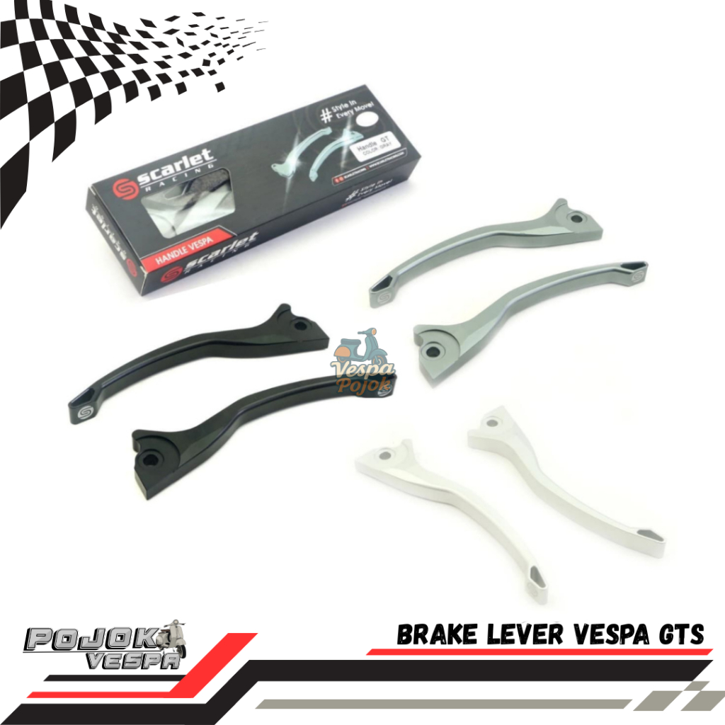 Scarlet Racing - Brake Lever Vespa GTS Handle Vespa GTS | Shopee Singapore