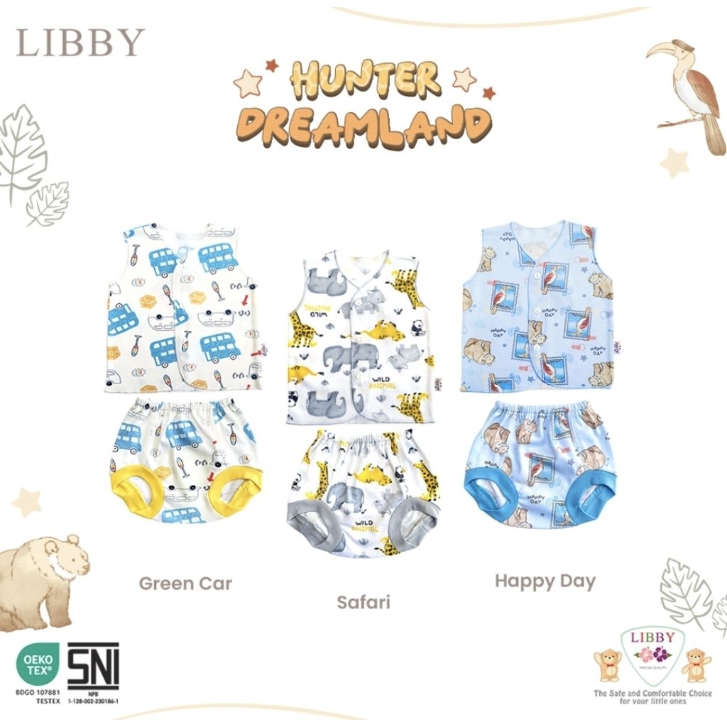 LIBBY LIBBY LIBBY | LIBBY KUTUNG SHIRT SET SHORT/ LONG/ SIZE 0-3 MONTHS ...