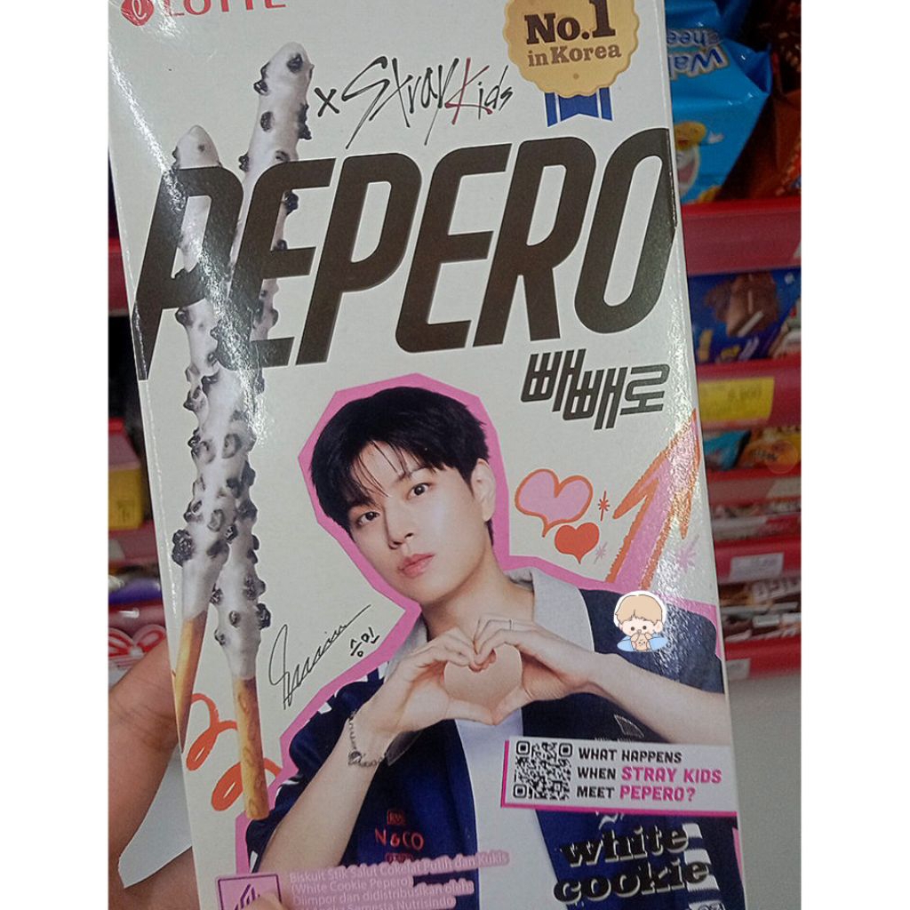 PEPERO STRAY KIDS STRAYKIDS SKZ HALAL NUMBER ONE IN KOREA LOTTE SKZOO ...