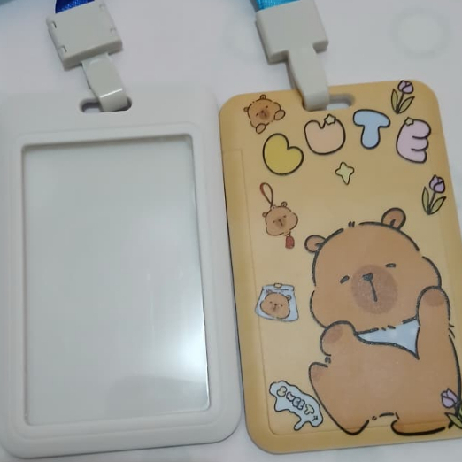 CAPY ID Card Capybara Name KappaTAG Holder Identity Card Holder Access ...