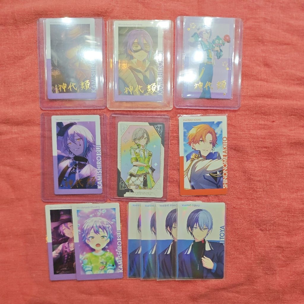 [Ready Slow Delivery] Project Sekai Proseka Prosek Pjsk prsk Epick Foil ...