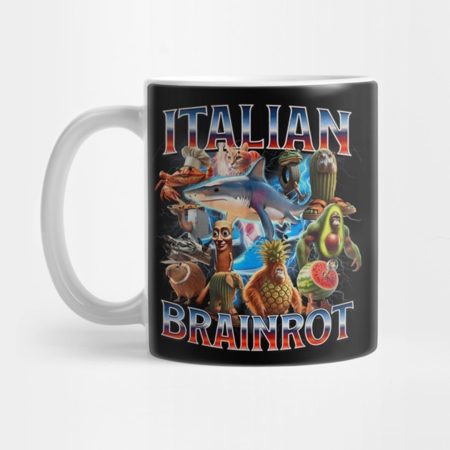 Italian Brainrot Coffee Mug | Shopee Singapore