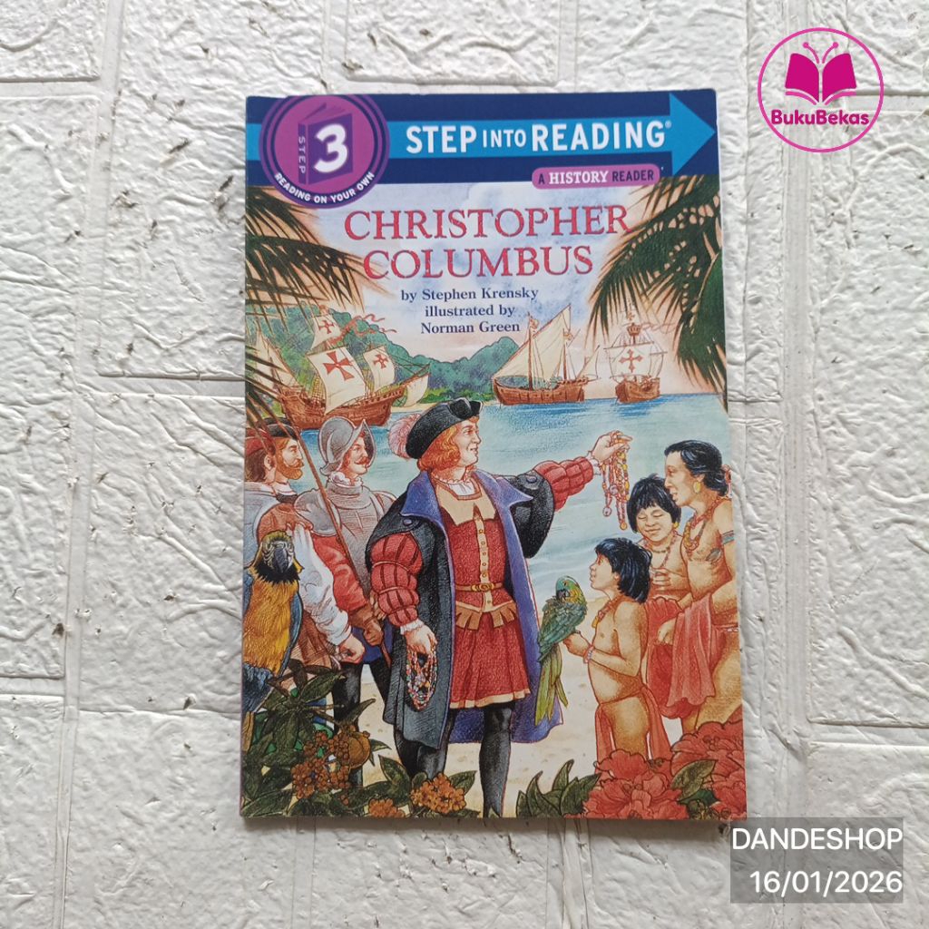 (english) Christopher Columbus - a History Reader - Step Into Reading 3 ...