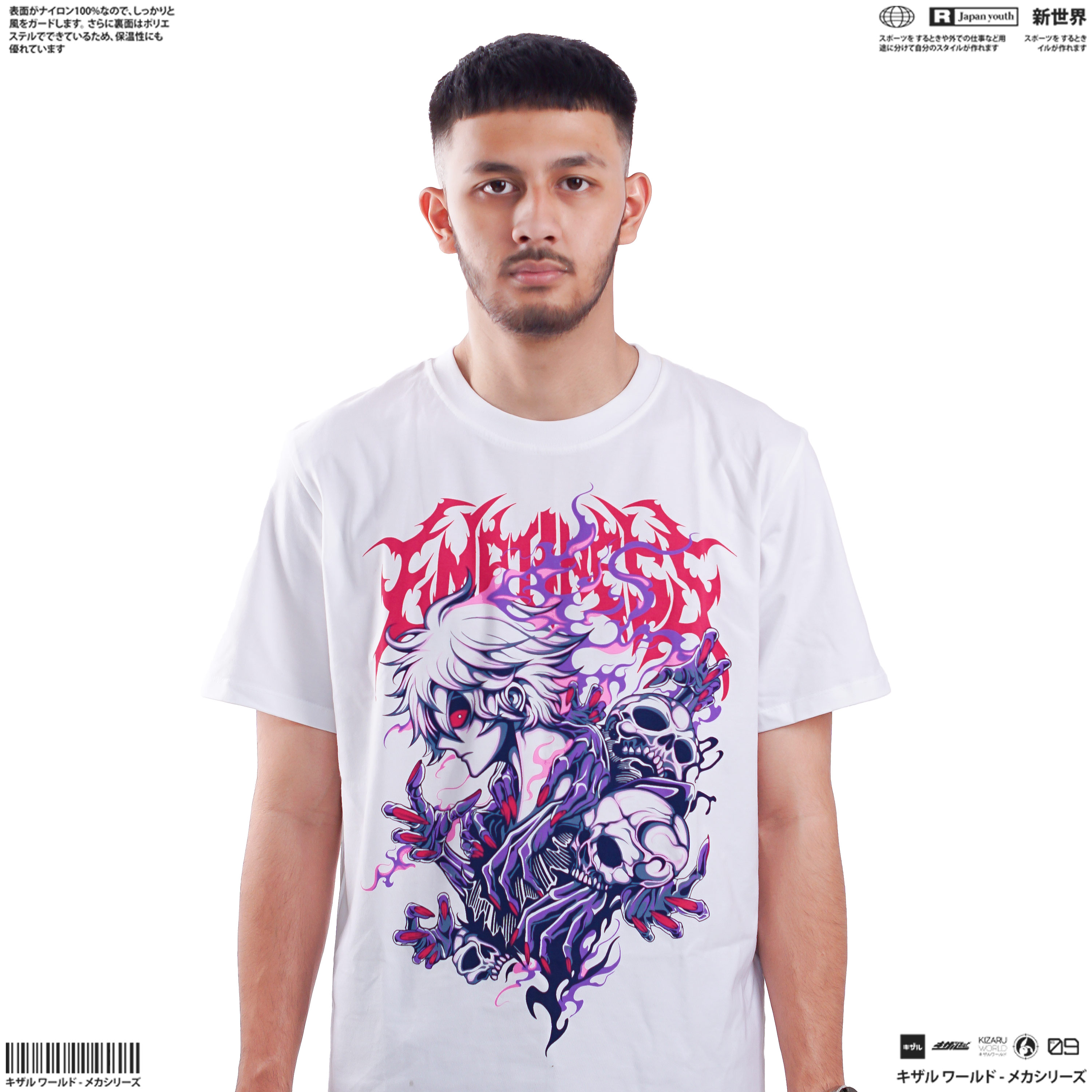 Kizaru Hell's Paradise GABIMARU Anime T-Shirt | Shopee Singapore