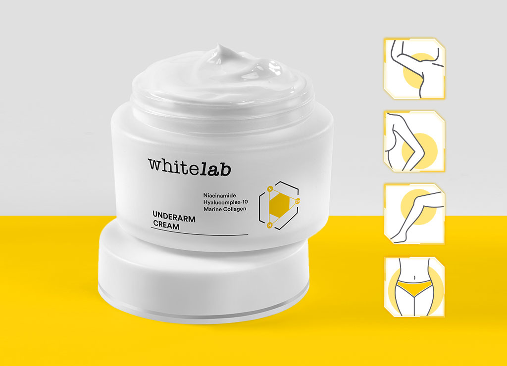Whitelab Underarm Cream - Brightening Cream for Armpits, Groin ...