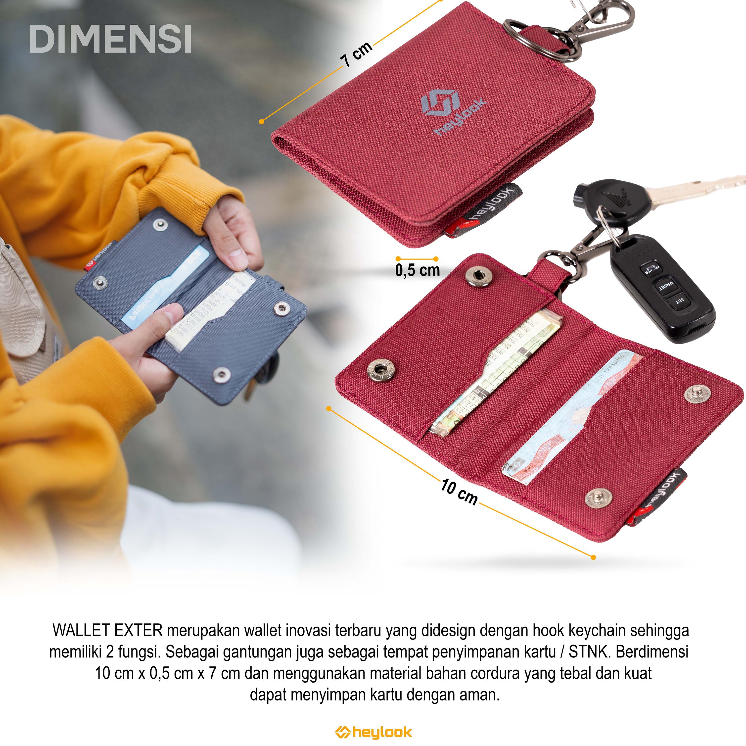 GANTUNGAN HEYLOOK Official - EXTER Card Holder Card Wallet Car ...