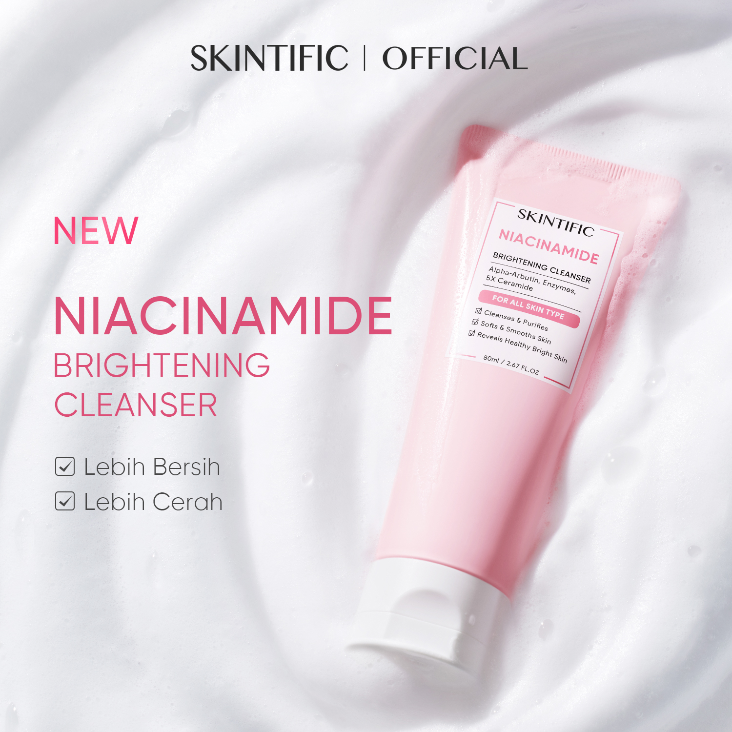 [OFFICIAL 4pcs Skincare set] SKINTIFIC - Brightening Packet Advanced ...
