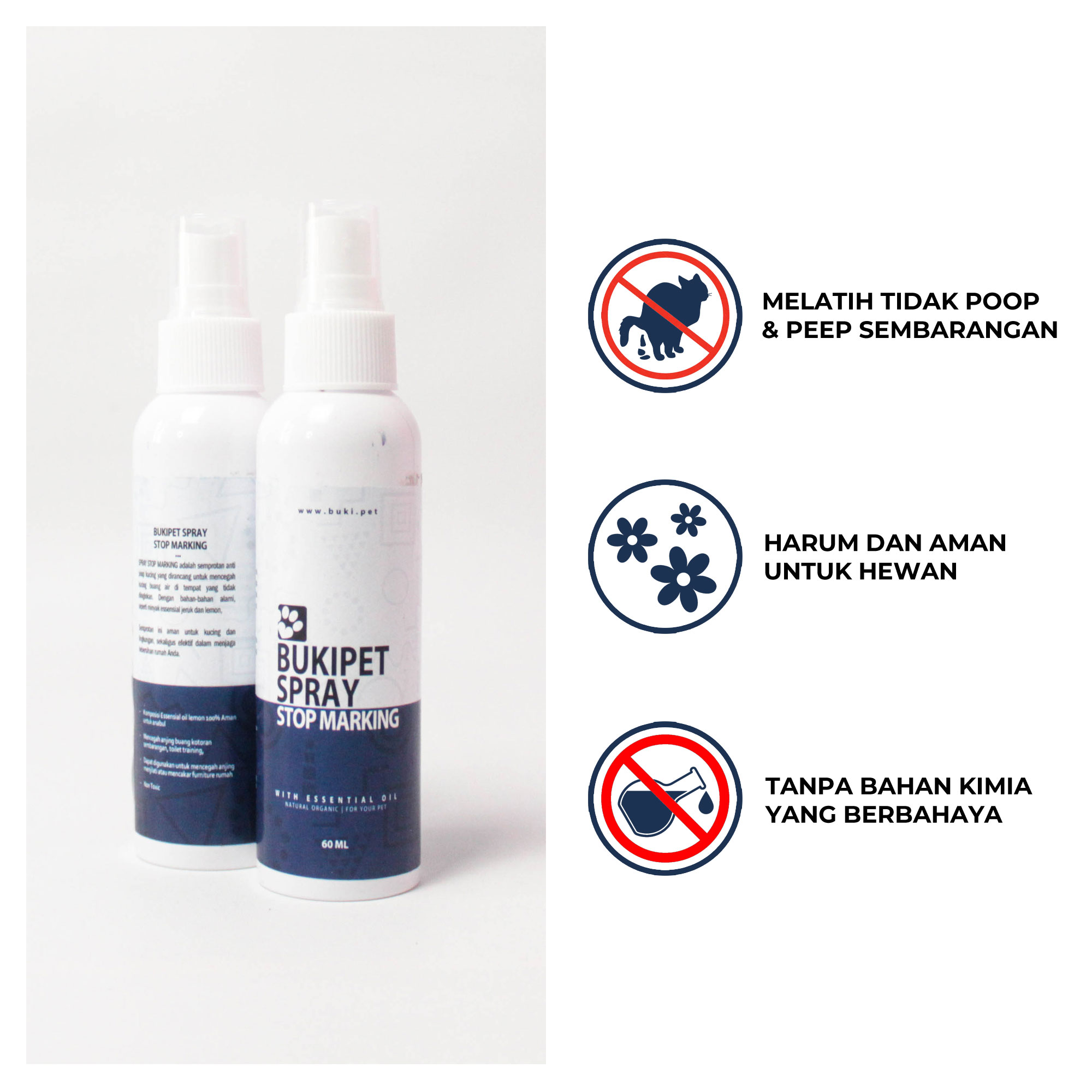 Cat Litter Odor Remover Anti Pup Pee Randomly - Spray Stop Marking ...