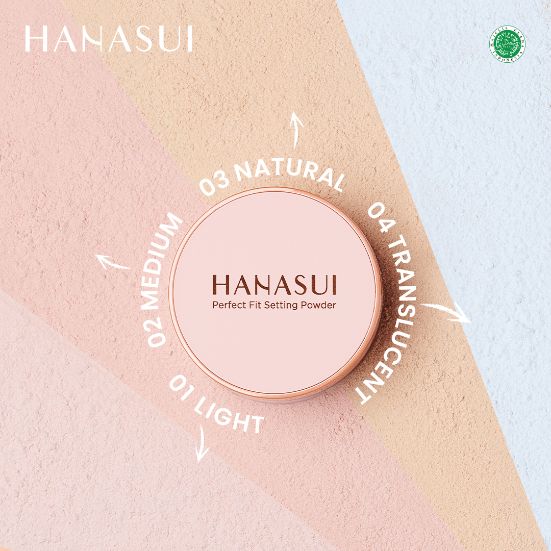 Hanasui Perfect Fit Setting Powder - Soft Light Loose Powder Natural ...