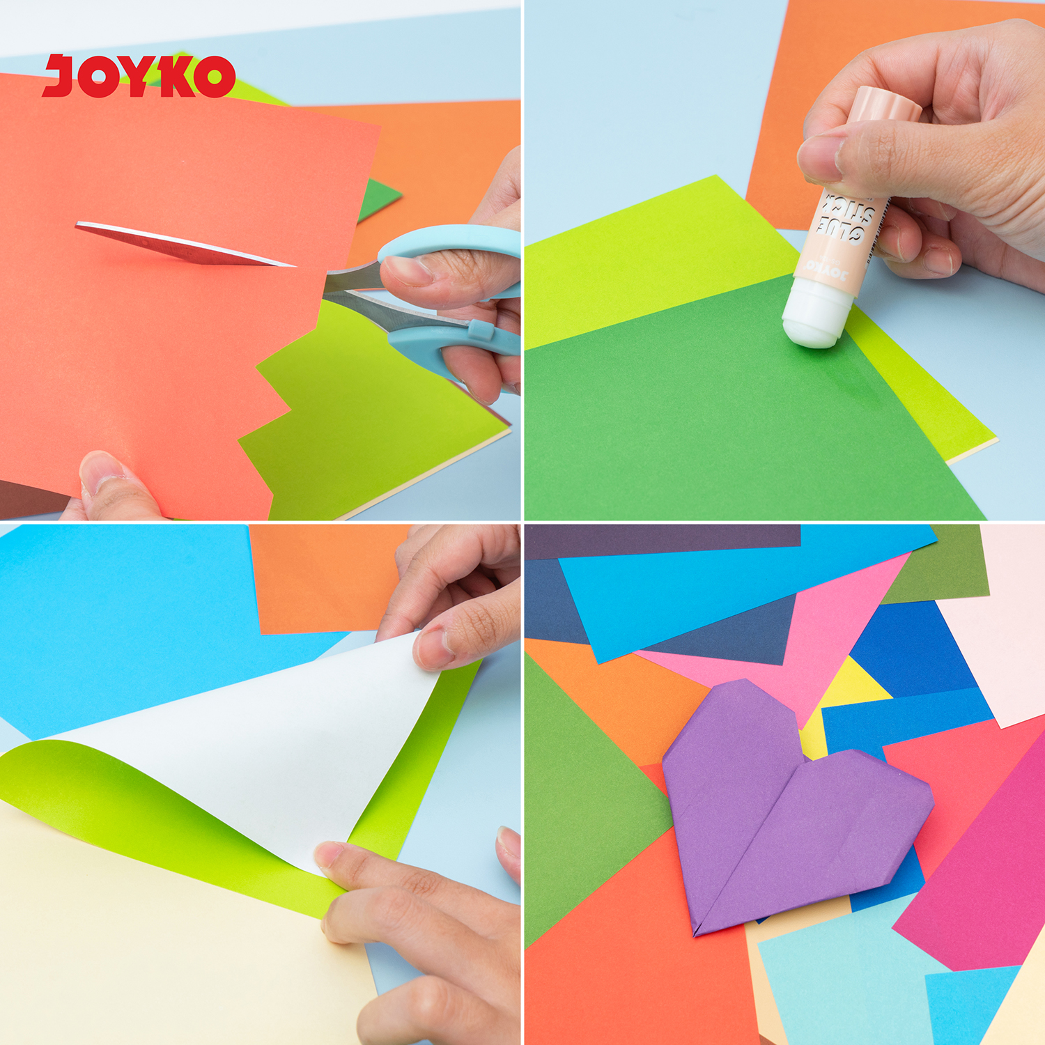 Origami Paper Joyko OGP-304 Art Folding Paper 15x15 cm | Shopee Singapore