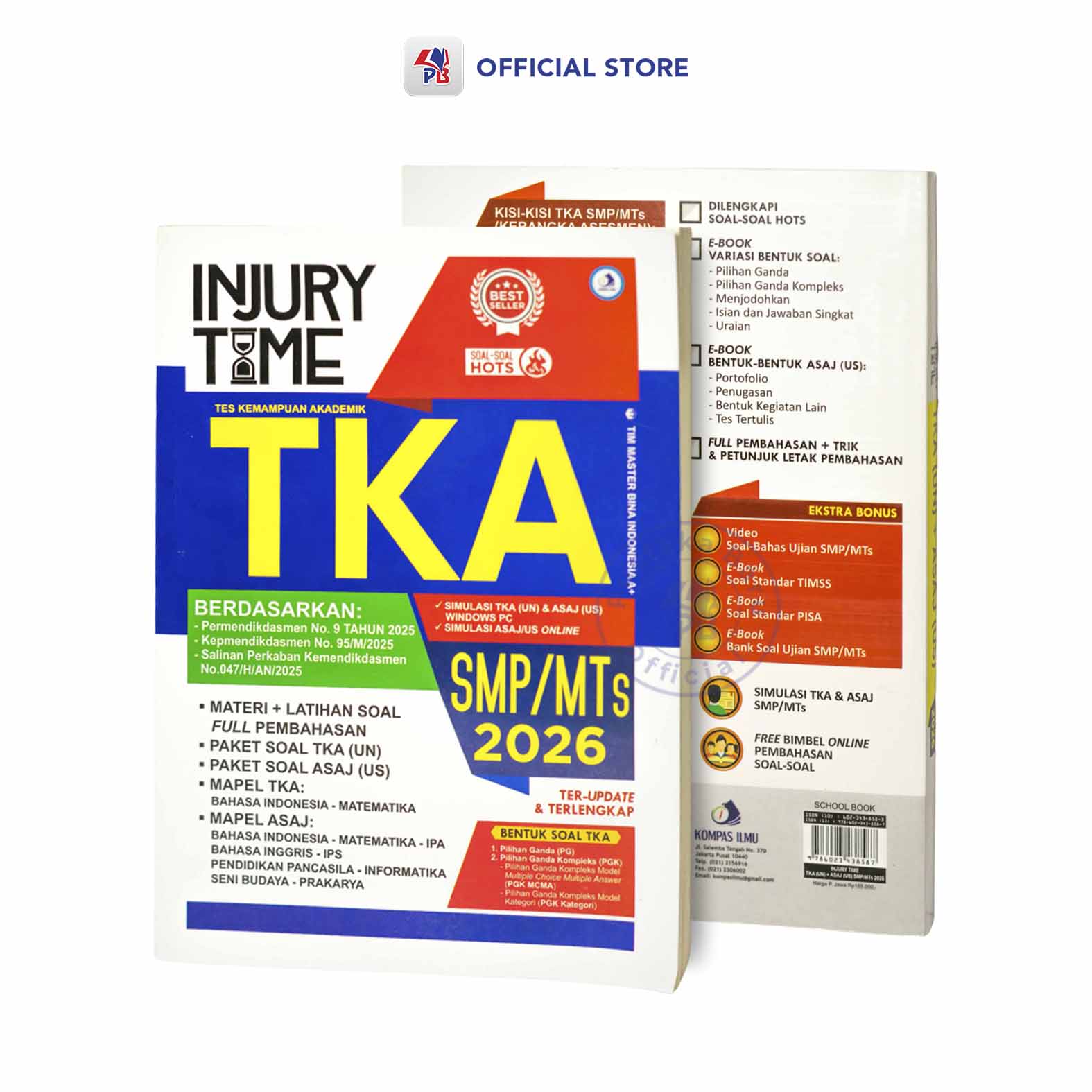 TKA SMP MTs 2026 Book TKA SMP Injury Time/ MTs 2026/ COMPASS SCIENCE ...