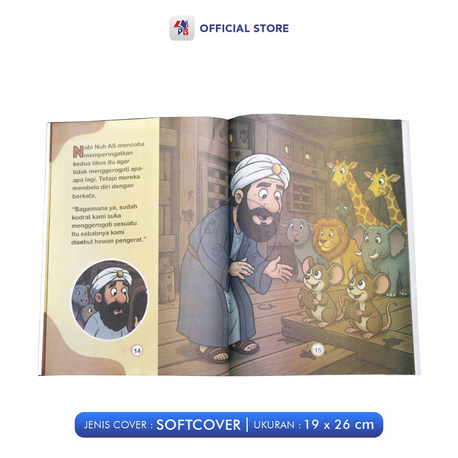 NABI Islamic Fable Series Children's Story Book: The Frog Who Always ...