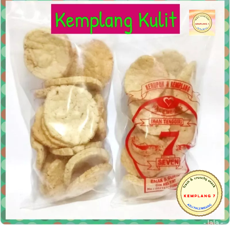 PALEMBANG TENGGRI FISH SKIN CRACKERS KEMPLANG | Shopee Singapore