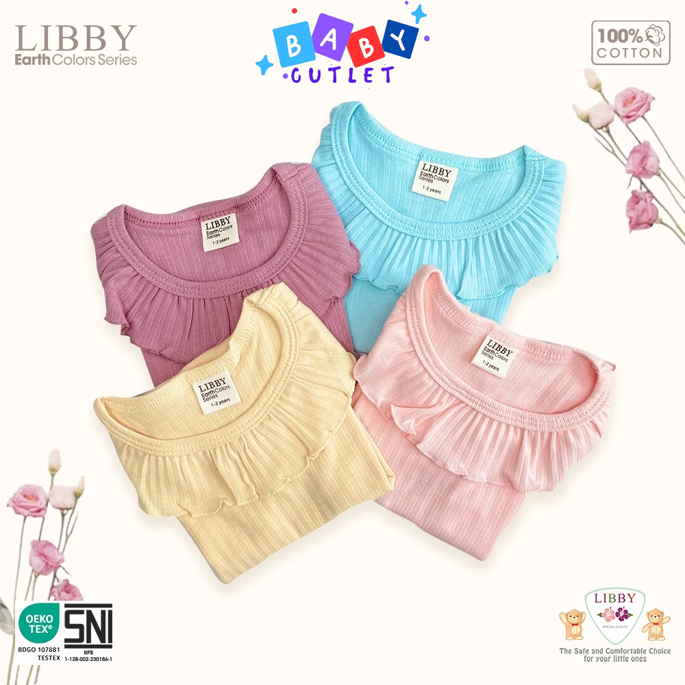 Libby Earth Colors Easy Shirt Girl (1PCS /Pack) | Shopee Singapore