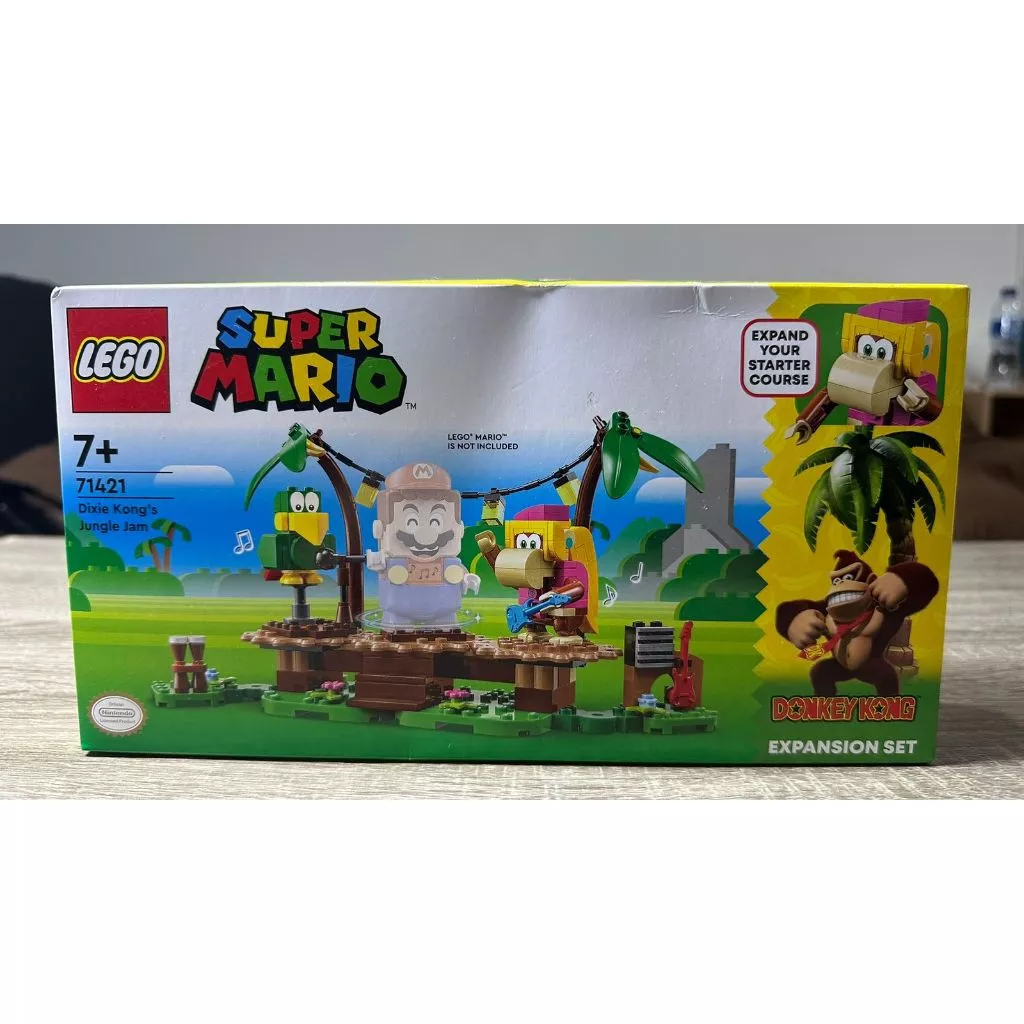 Lego Super Mario 71421 Dixie Kong's Jungle Jam Expansion Set | Shopee ...