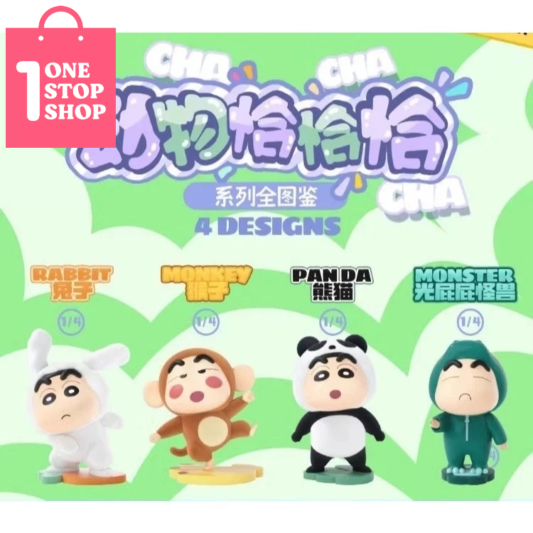 52toys Crayon Shinchan Shinchan Shincan Animal Cha Cha Series Blind Box ...