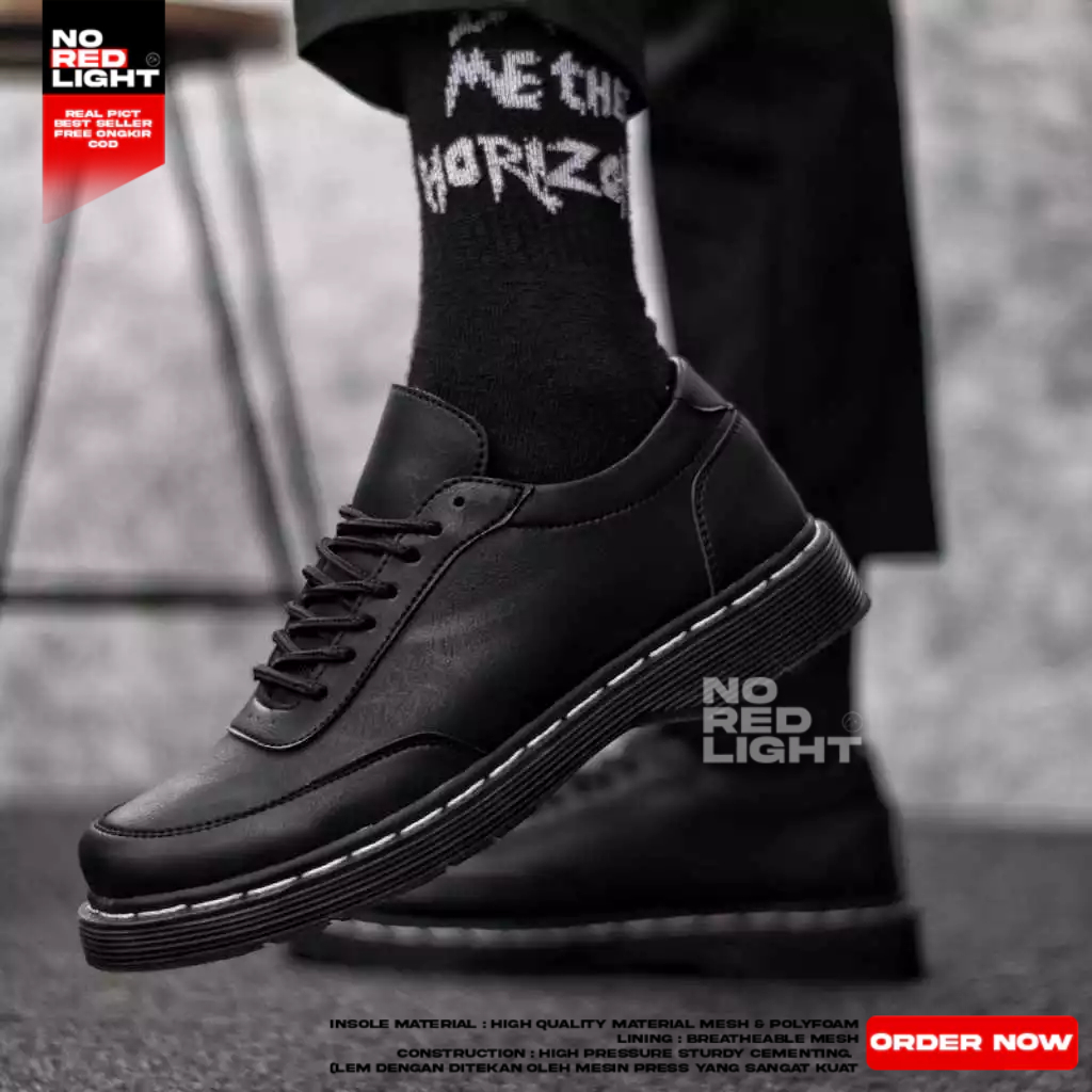 Docmart Men's Formal Work Shoes Black | Shopee Singapore