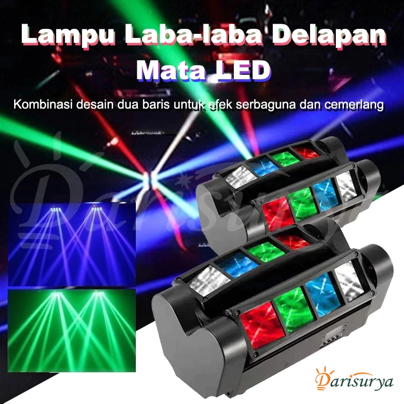 Moving head mini spider LED spider light 8x5watt LED mini spider light ...