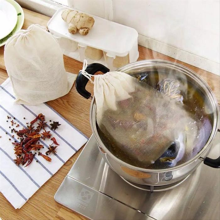 Spice Bag Strainer Filter Bag Boiling Tea Seasoning * | Shopee Singapore