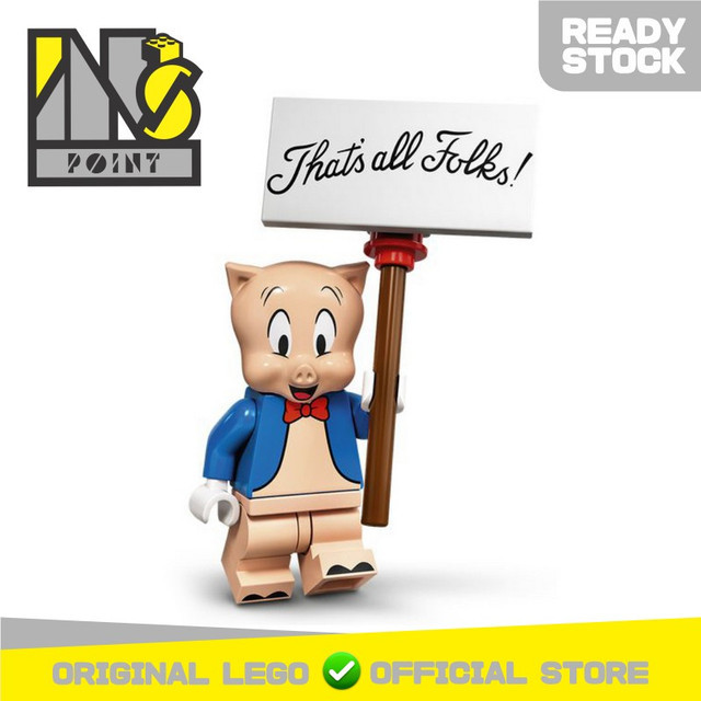 LEGO 71030 - 12 - Minifigure Looney Tunes Porky Pig | Shopee Singapore