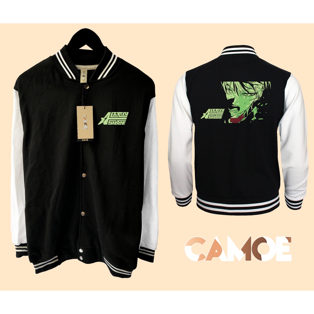 Alien Stage All In Till Version Varsity Baseball Jacket | Shopee Singapore