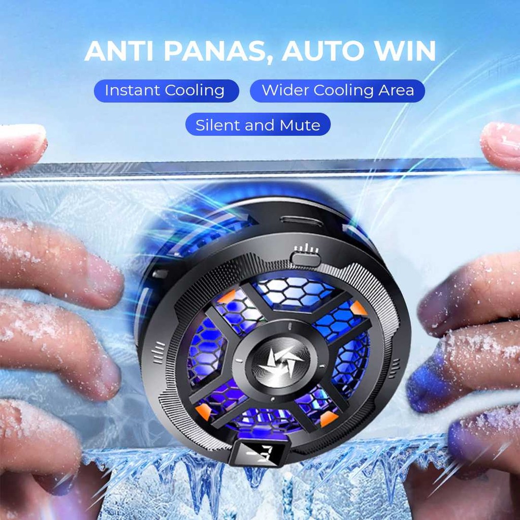 Magnetic Smartphone Cooling Fan HP Gaming Cooling Fan Smartphone ...