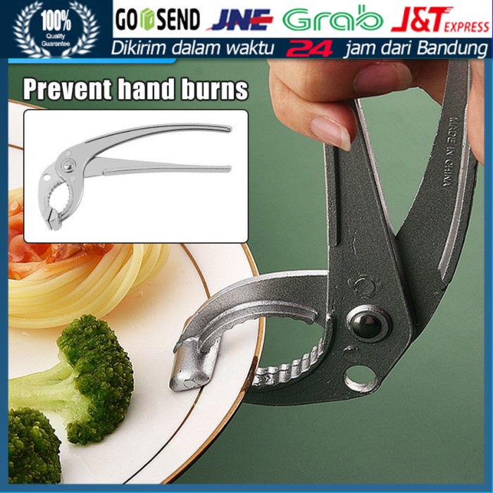 All-round Stainless Steel Bowl and Plate Tongs - 304 Stainless Steel ...