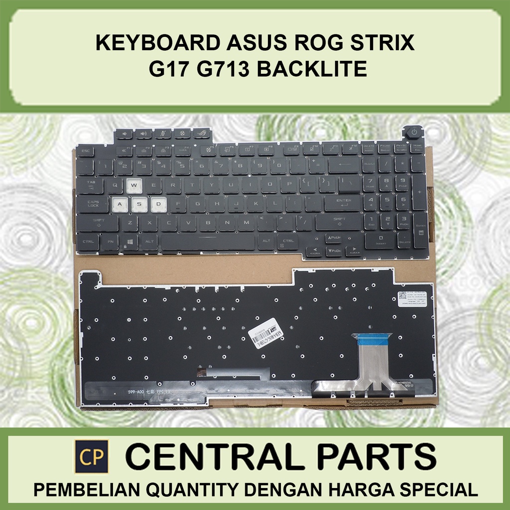 Asus Rog Strix g17 g713 Backlight Keyboard | Shopee Singapore
