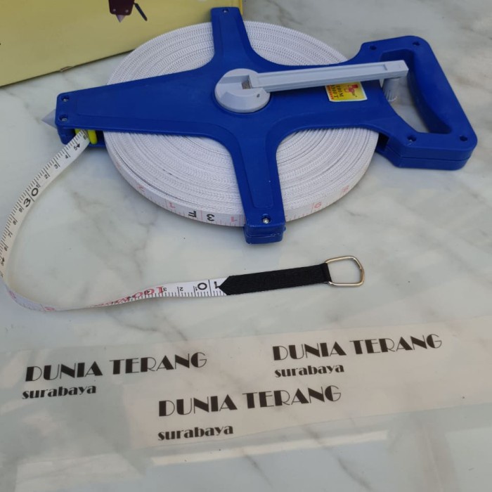 100 METER MAXI Fiber METER 100m STICK METER Fiberglass ROLL METER ...