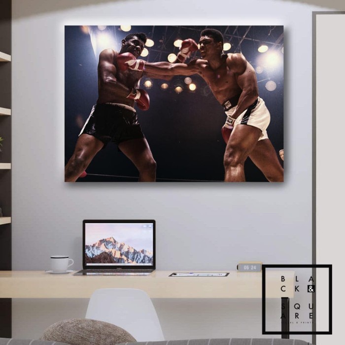 Top Rare Muhammad Ali Photos - Premium Poster + Borderless Frame Size ...