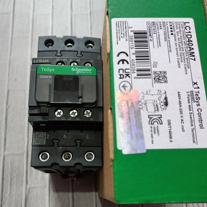 CONTACTORS CONTACTORs LC1D40AM7 CONTACTORs LC1D40A M7 / LC1D40AM7 220V ...