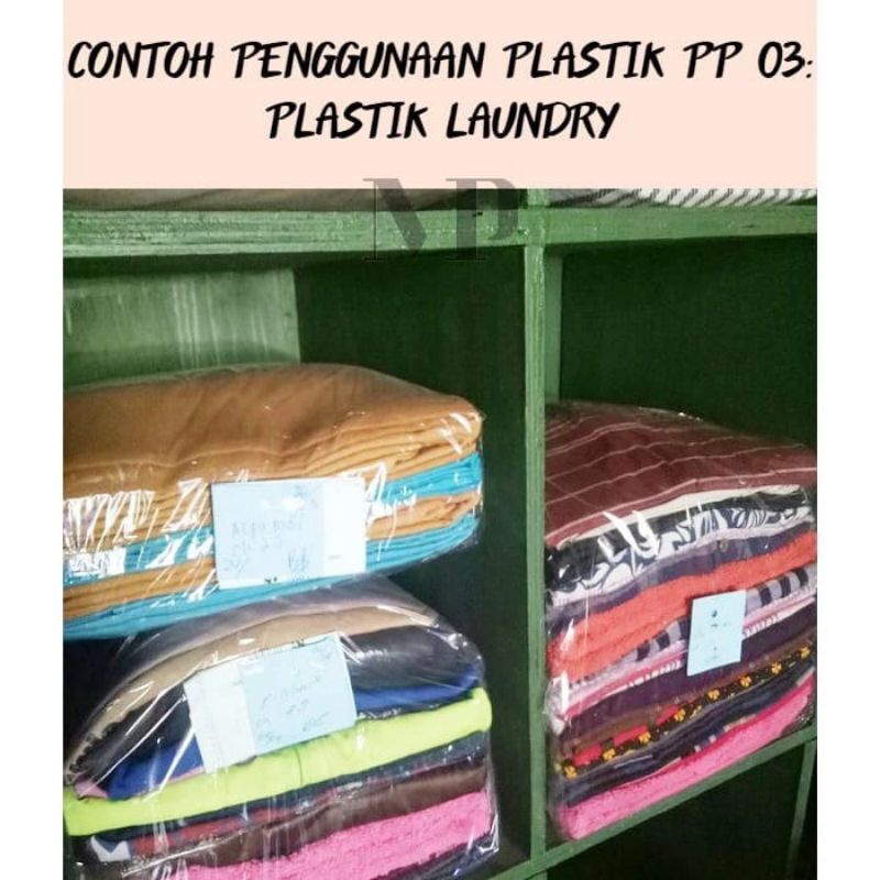 Durable Plastic Laundry Cut Kilo 1Kg/Pack 0.3 Micron Thickness ...
