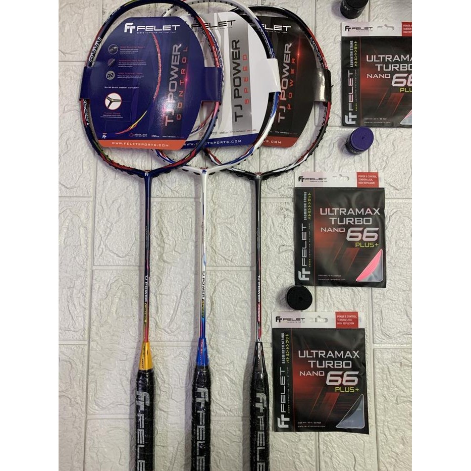 Racket Badminton Felet Tj Power Tjpower Speed Control Power Original ...