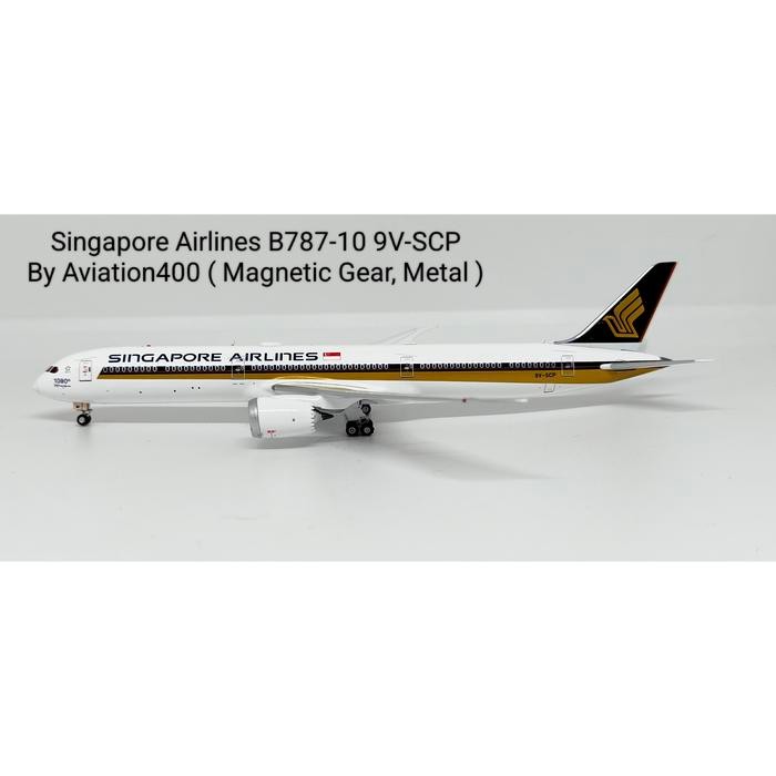 SINGAPORE AIRLINES B787-10 9V-SCP BY AVIATION400 READYY | Shopee Singapore