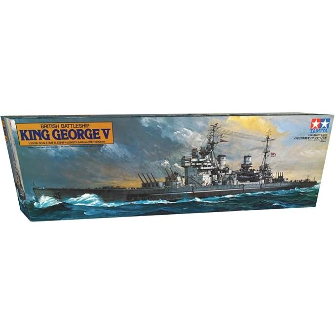 Tamiya 78010 1/350 British King George V Plastic Model Boat Kit ...