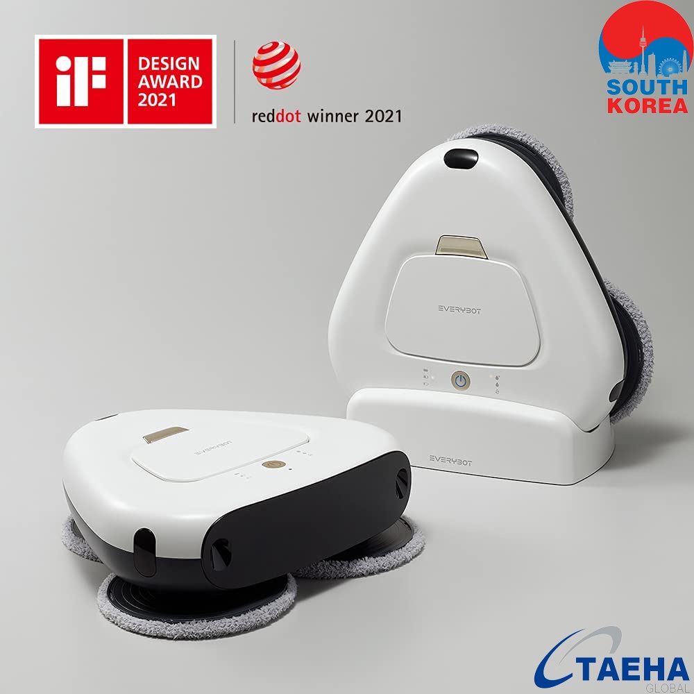 EVERYBOT Three-Spin Robot Mop TS300 Extremely Powerful & Silent Floor ...