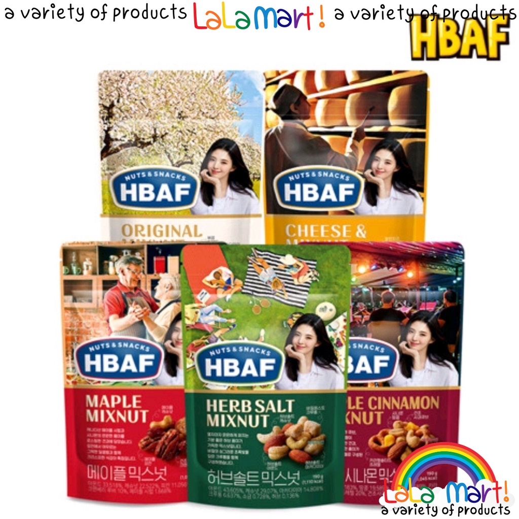 [Korean Snack] HBAF Gilim Tom's Farm Nuts and Snacks 6 Varieties ...