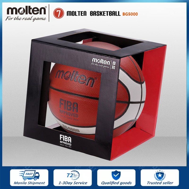 Moltens BG5000 and Basketball for indoor and outdoor | Shopee Singapore