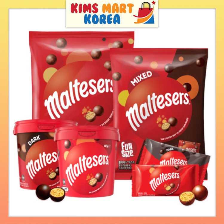Mars Maltesers Milk Chocolate, Dark, Bucket, Big Size Directly from ...