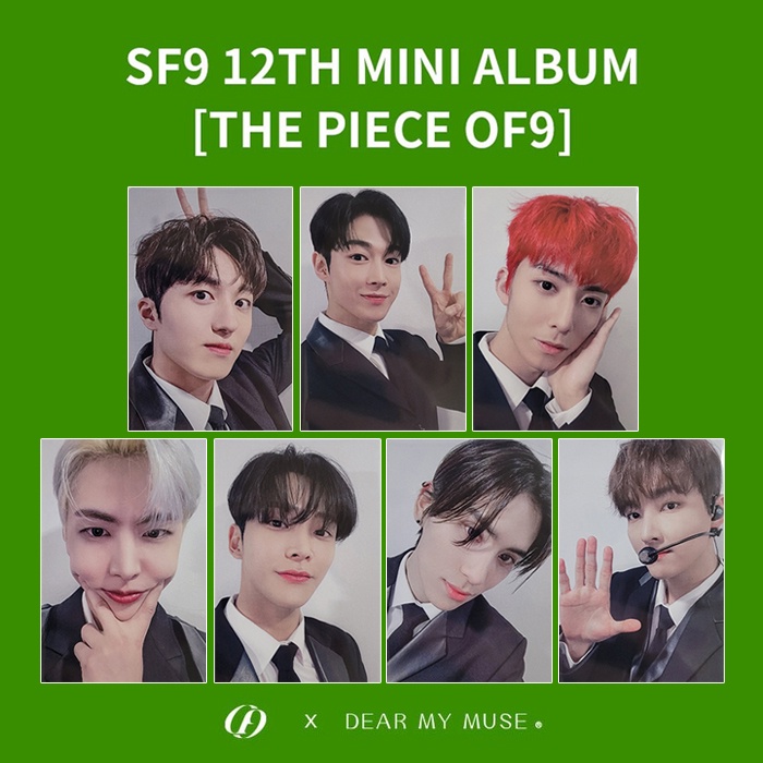 SF9 12th Mini Album - THE PIECE OF9 [DMM PHOTOCARD] | Shopee Singapore